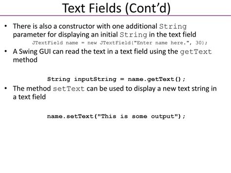 Graphical User Interface Gui Programming Iii Ppt Download