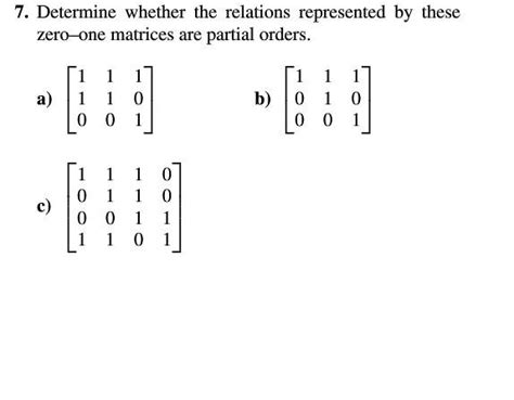 Discrete Structures Problems Mathematics Homework Help