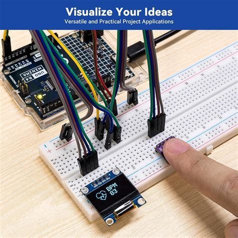 sunfounder kit de sensor definitivo con arduino uno r4 minima smart