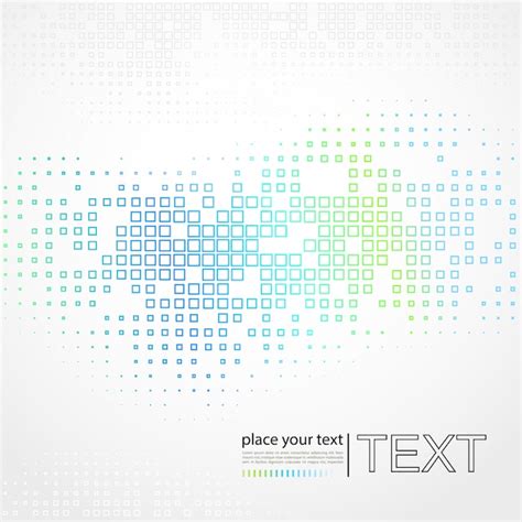 추상적 인 기술 배경 프리미엄 벡터