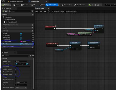 Unreal Engine Create Mmo Custom Character Creation Screen