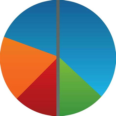 Pie Chart Vector Icon Design 25143734 Vector Art At Vecteezy