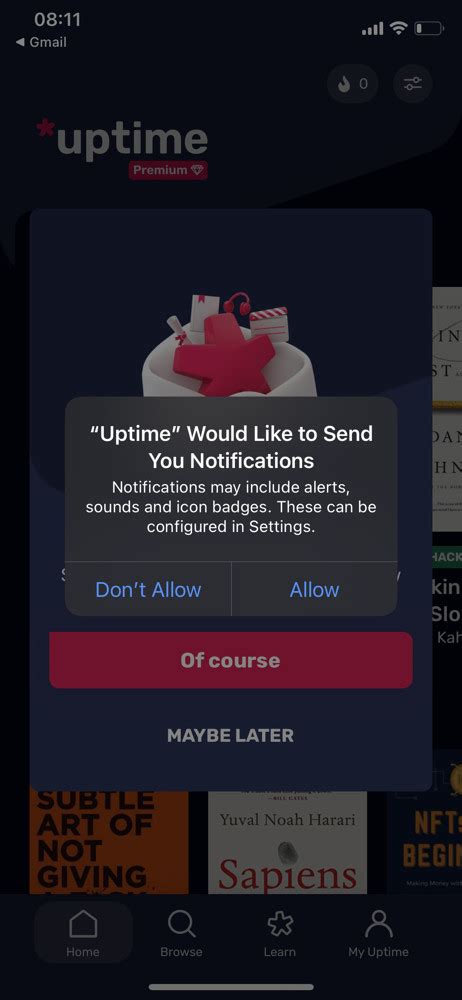 Uptime Ios App Screenshots