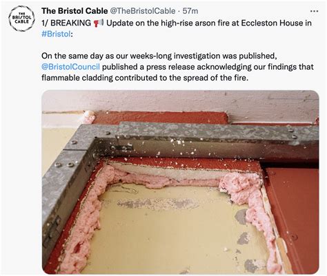 Flammable Cladding Contributed To The Spread Of Eccleston House High