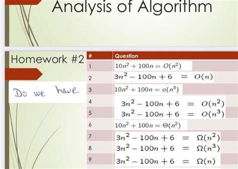 Solved Analysis Of Algorithm Chegg