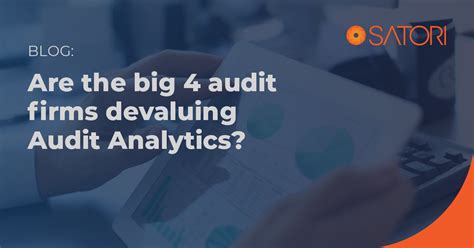 Are The Big 4 Audit Firms Devaluing Audit Analytics