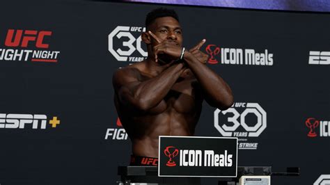 Joaquin Buckley Ufc Fight Night Weigh In MMA Junkie Joaquin Buckley Ufc Fight Night Weigh In MMA Junkie
