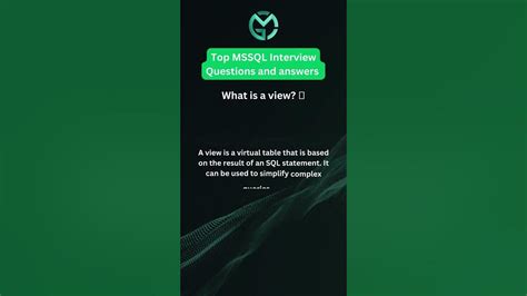 understanding database views top interview question and answer