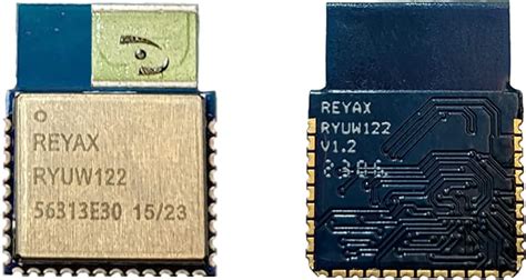 Reyax Ryuw122 Uwb Antenna Transceiver Module Distance