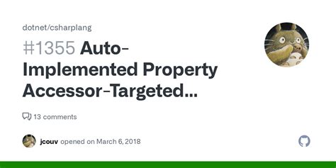 auto implemented property accessor targeted attributes · issue 1355