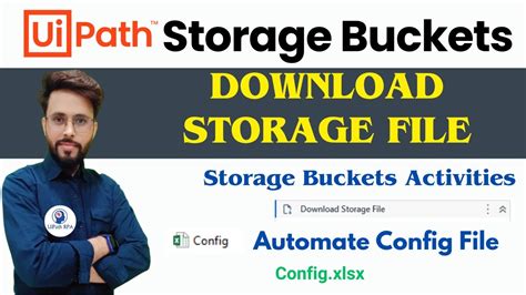 Download Storage File Activity UiPath Automating Config File UiPath