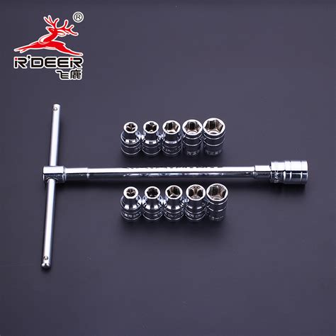 PCS T Handle Socket Wrench And Bit Set Wrench And Wrench Set