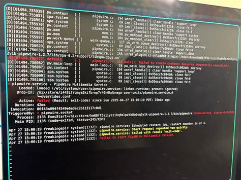 Sound Doesnt Work Using Pulseaudio Or Pipewire Pipewire Fails To Start And Doesnt Detect