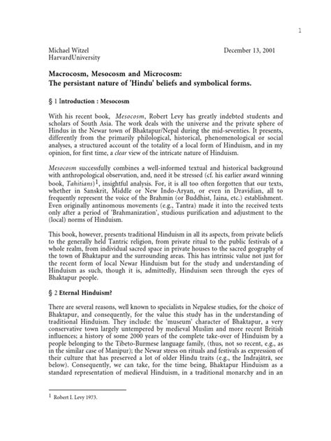 Macrocosm Mesocosm And Microcosm Pdf Tantra Reincarnation Macrocosm Mesocosm And Microcosm Pdf Tantra Reincarnation