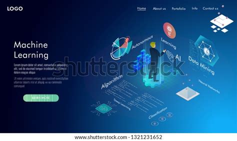 Machine Learning Ai Data Mining Algorithm Stock Vector Royalty Free Shutterstock
