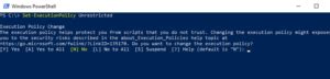 Use SetExecutionPolicy To Fix Running Scripts Is Disabled On This System ShellGeek