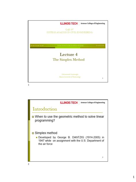Simplex Algorithm Pdf Linear Programming Mathematics Of Computing