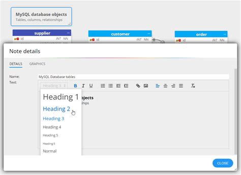 ER Diagram Tool For MySQL