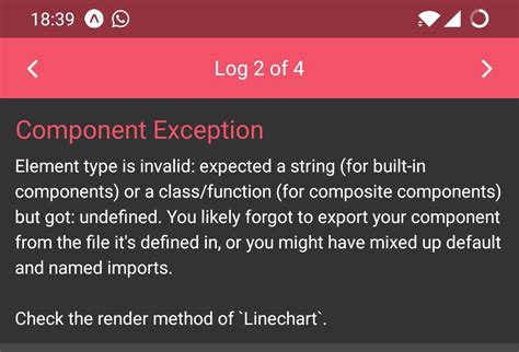 React Native Chart Kit Issue Check The Render Method Stack Overflow