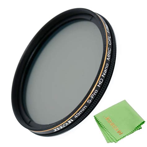 Buy Jongsun 49mm Polarizing Filter Circular Polarizer Filter S Pro Hd Nano Mrc16 16 Layers