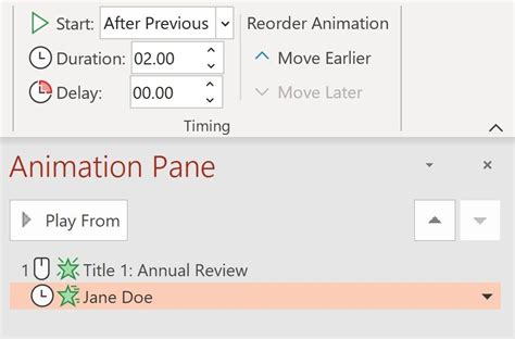 How To Use The Animations Pane In Microsoft Powerpoint