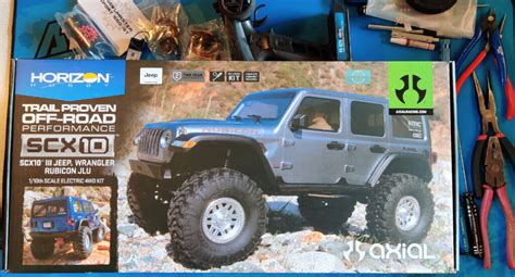 Axial Scx10 Iii Kit Jeep Wrangler Rubicon Jlu Review Rc Tnt