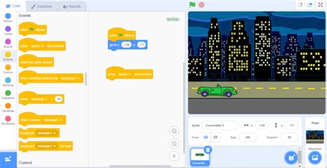 Scratch Basics Episode Make Your Sprite Move Left Right Pinnguaq