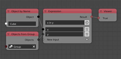 how to search for object in group list animation nodes blender