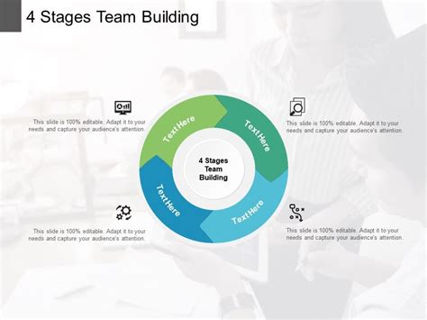 4 Stages Team Building Ppt Powerpoint Presentation Summary Cpb