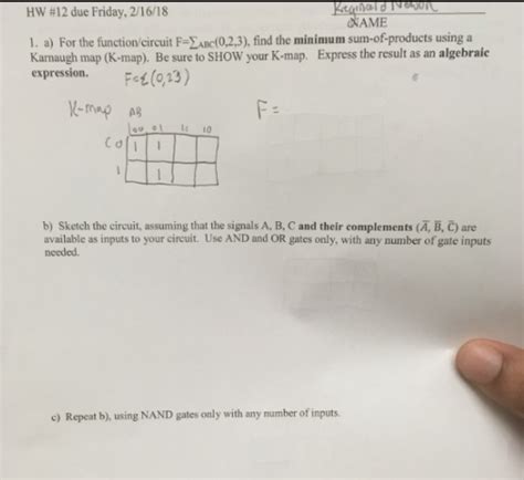 Solved 2 For Each Of The Functions Below Find The Minimum