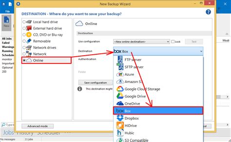 How To Backup Your Data To Box Backup4all