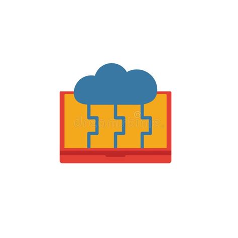 cloud computing icon simple element from web hosting icons collection