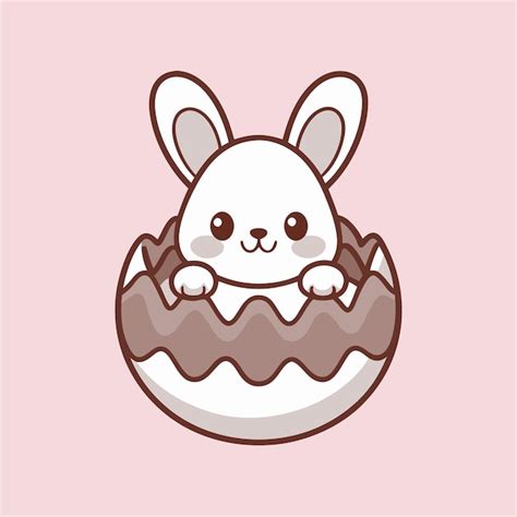 Premium Vector A Drawing Of A Bunny Made By A Bunny