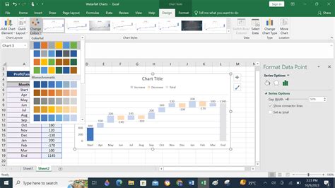 Creating Waterfall Chart In Excel Step By Step Tutorial