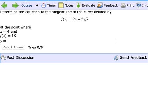 solved print info course timer notes evaluate feedback