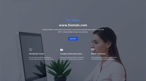 techdomain html and css domain template by techzaa codecanyon