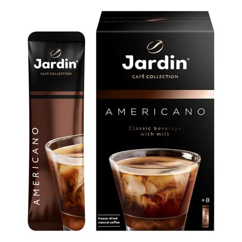 Кофейный напиток растворимый Жардин Jardin Американо 3в1 18 г х 8 шт купить с доставкой по