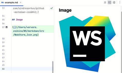 Markdown WebStorm Documentation