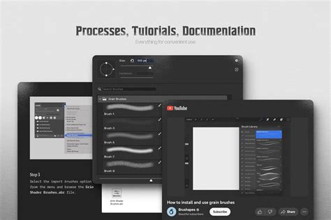 Grim Shaders Adobe Photoshop Brushes Free Download