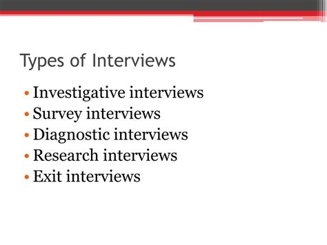 PPT Types Of Interviews PowerPoint Presentation Free Download ID 2203330