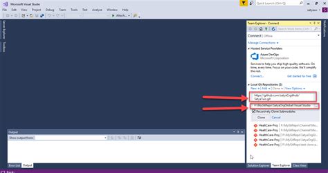 Learn Git Clone Commit Sync And Push Changes Using Visual Studio