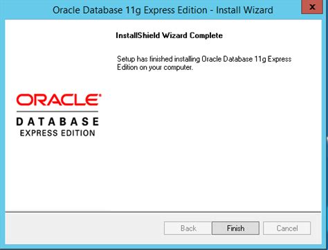 Instalación De Oracle Database 11g Express Edition The Bat Territory