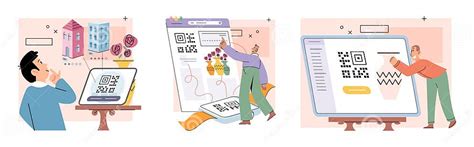 People Use Phone For Scan And Pay With Qr Code Education And Entertainment Mobile Application