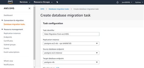 Migrate Postgres Database From Ec2 Instance To Rds Using Aws Dms Data