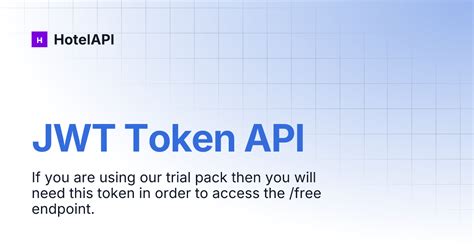 Jwt Token Api Hotelapi