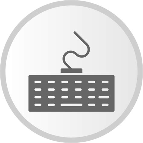 Keyboard Generic Grey Icon