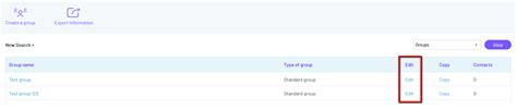 how do i edit a group loveadmin