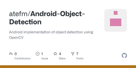Github Atefmandroid Object Detection Android Implementation Of Object Detection Using Opencv