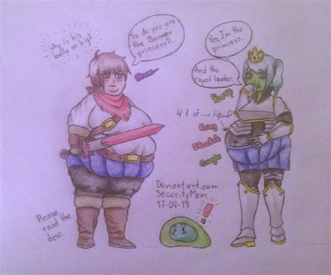 A Royal Bloated Princess By Securitymem On Deviantart