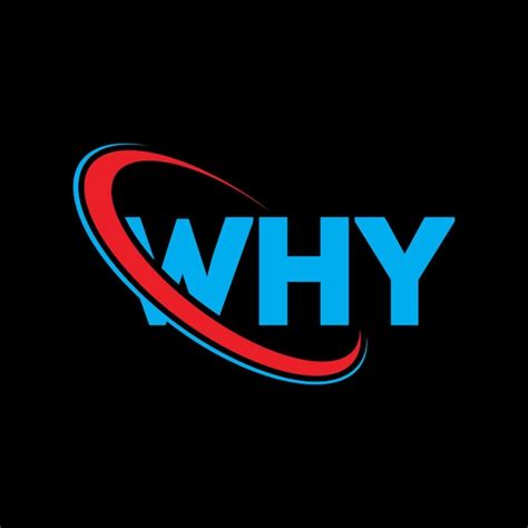 Premium Vector | Why logo why letter why letter logo design initials why logo linked with circle ...